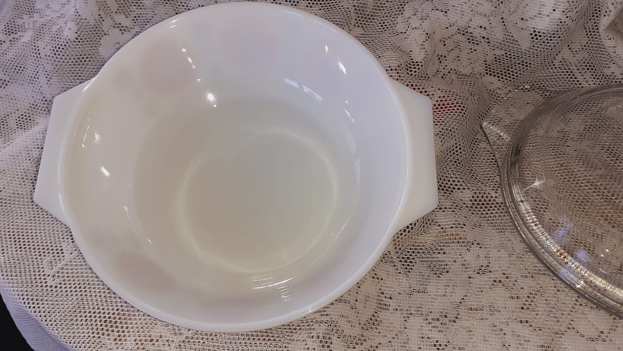 Rare red Iris Medallion JAJ Pyrex Vintage Collectors Item From 1969 JAJ ...