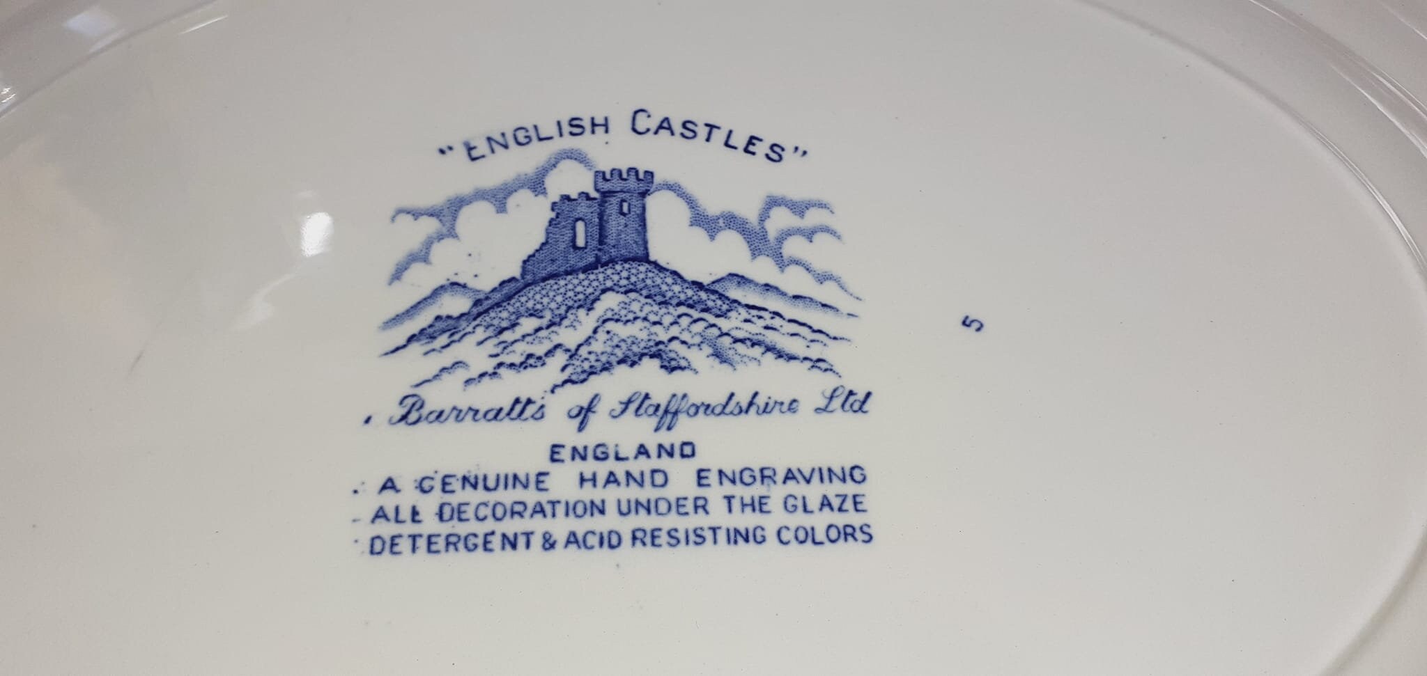 Old Castle by Barratts of Staffordshire LTD England Serving - Etsy
