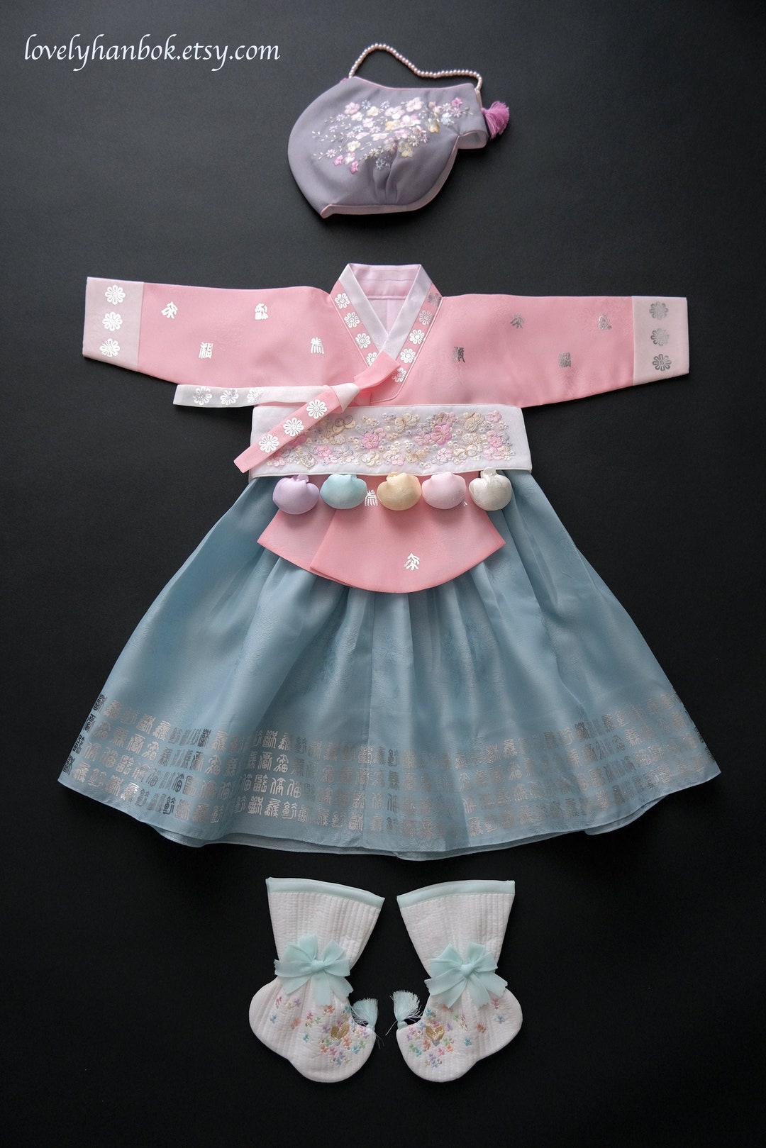 Classic Dol Hanbok, First Birthday Baby Girl Dohl Hanbok, One Year Old ...