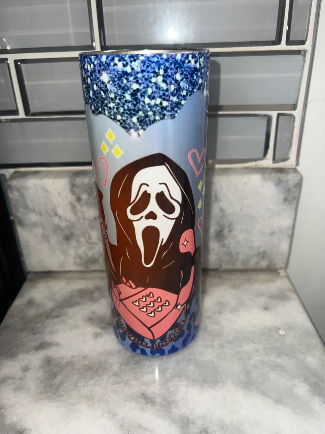 20oz Tumbler Cup “scream” - Etsy