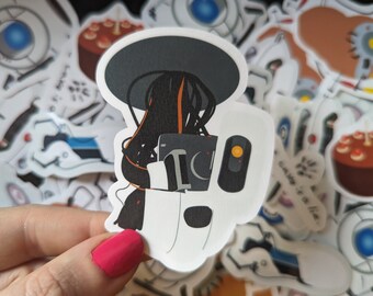 Portal Inspired Sticker Pack Video Game Sticker Packs - Etsy
