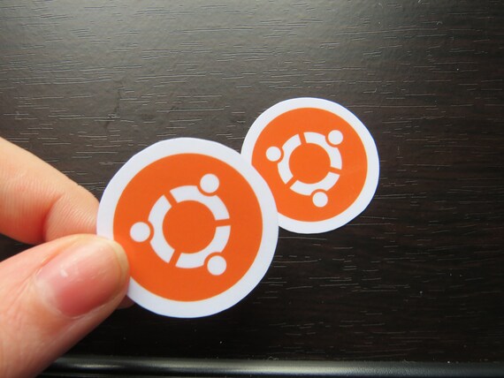 Ubuntu Logo Sticker - Etsy