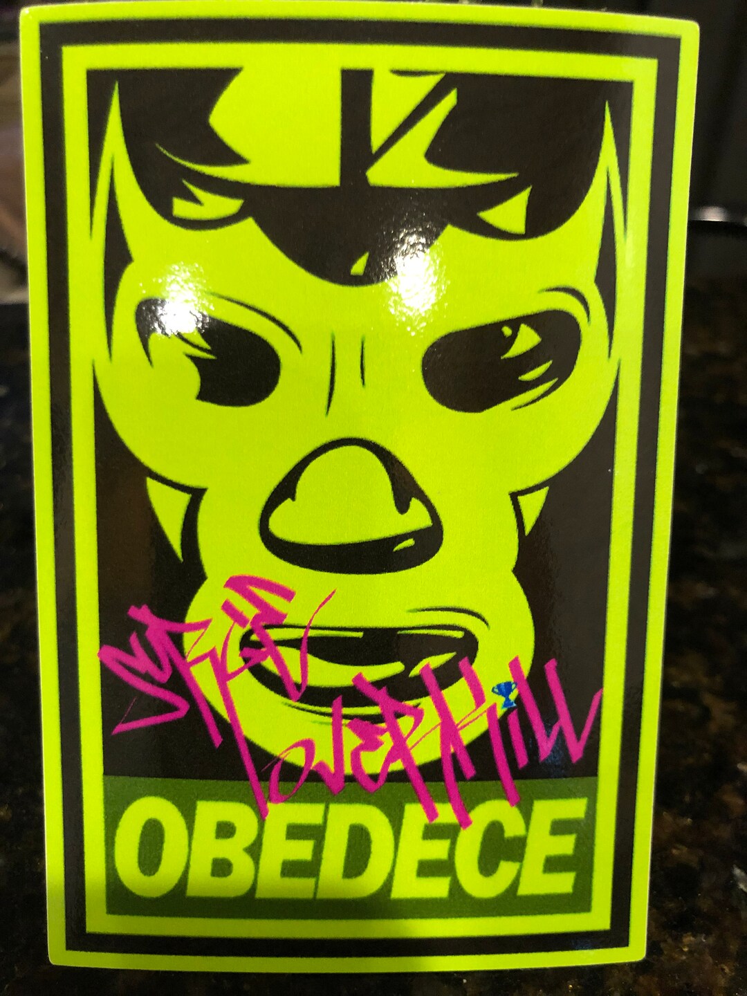 OBEDECE Sticker X2 by Surge Overkill - Etsy
