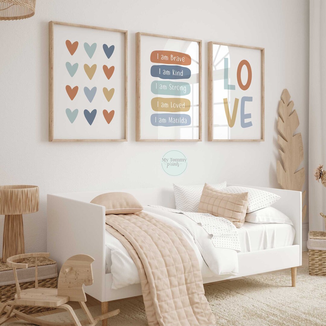 Kids Affirmation Prints Affirmation Wall Art Girls Bedroom - Etsy
