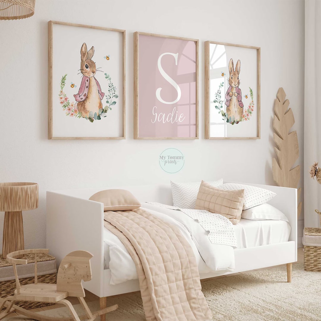 Babys Nursery Prints, Peter Rabbit Wall Art, New Baby Gift - Etsy