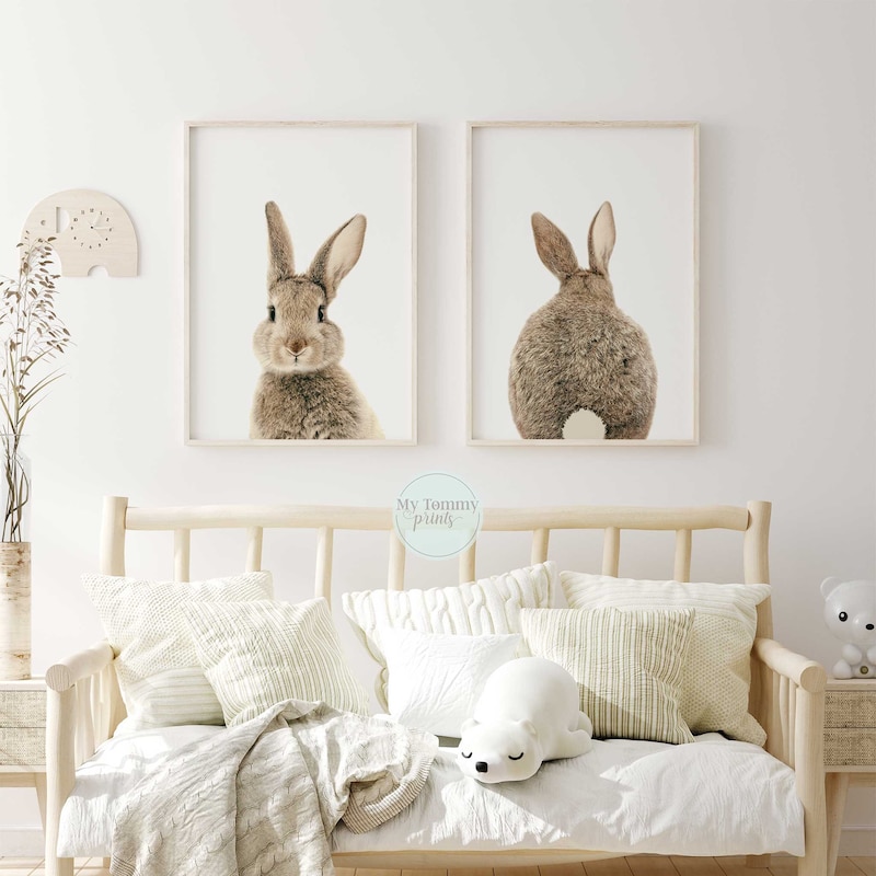Bunny Nursery Decor - Etsy