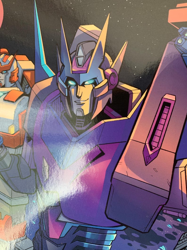 Transformers Rodimus IDW Lost Light More Than Meets the Eye A4 Poster ...