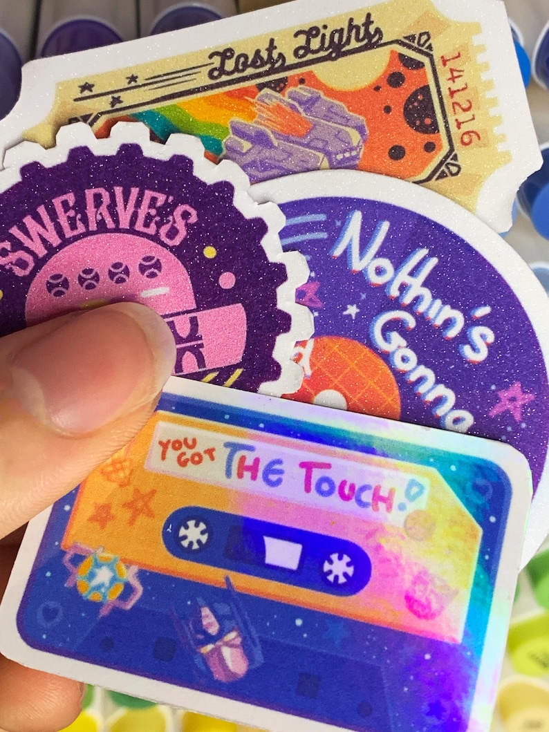 Transformers Inspired MTMTE / G1 Stickers (sparkly, Holographic, Gloss ...