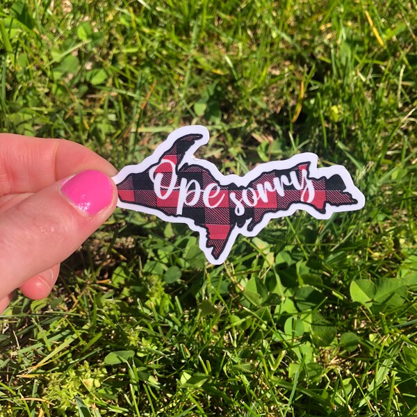 Upper Peninsula Stickers - Etsy