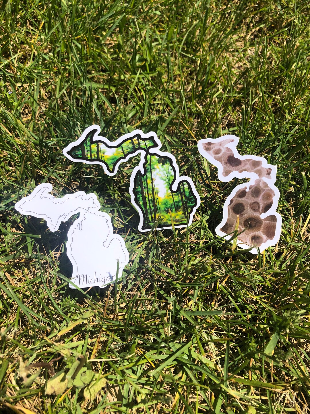 Michigan Sticker Pack State of Michigan Stickers Michigan - Etsy