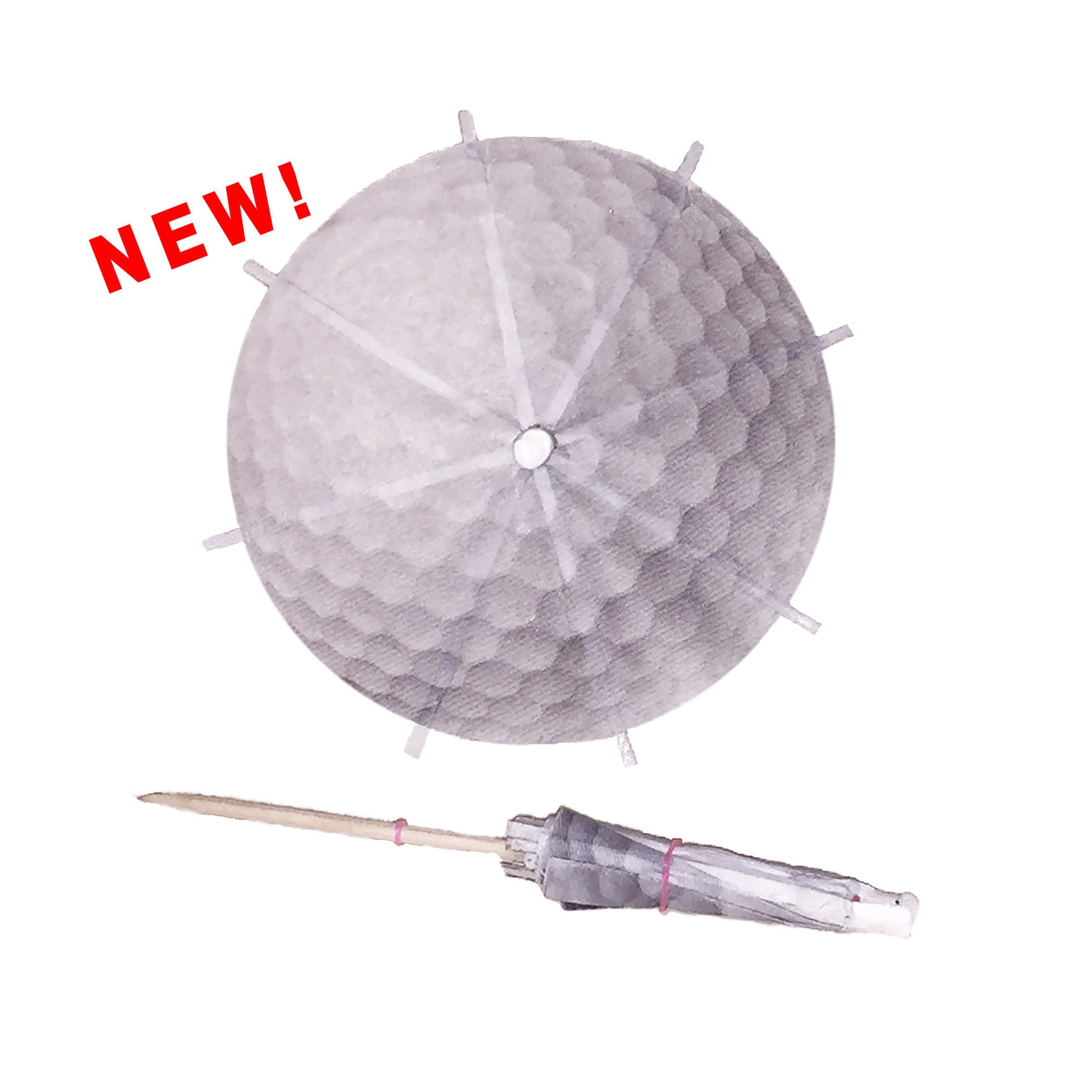 25 X Golf Ball Cocktail Umbrellas Drink Umbrella Handmade New - Etsy