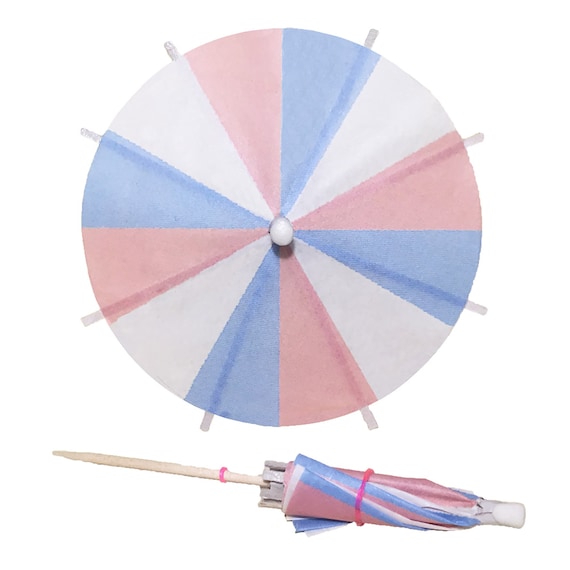 Umbrella Drink Images 25 X Trans Pinwheel Cocktail Umbrellas Drink