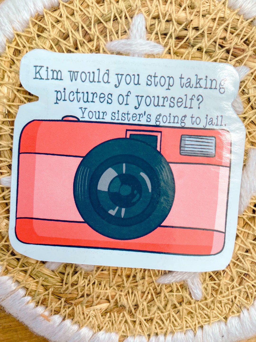 KUWTK, Kim Kardashian Sticker, Keeping up With the Kardashians Vinyl ...