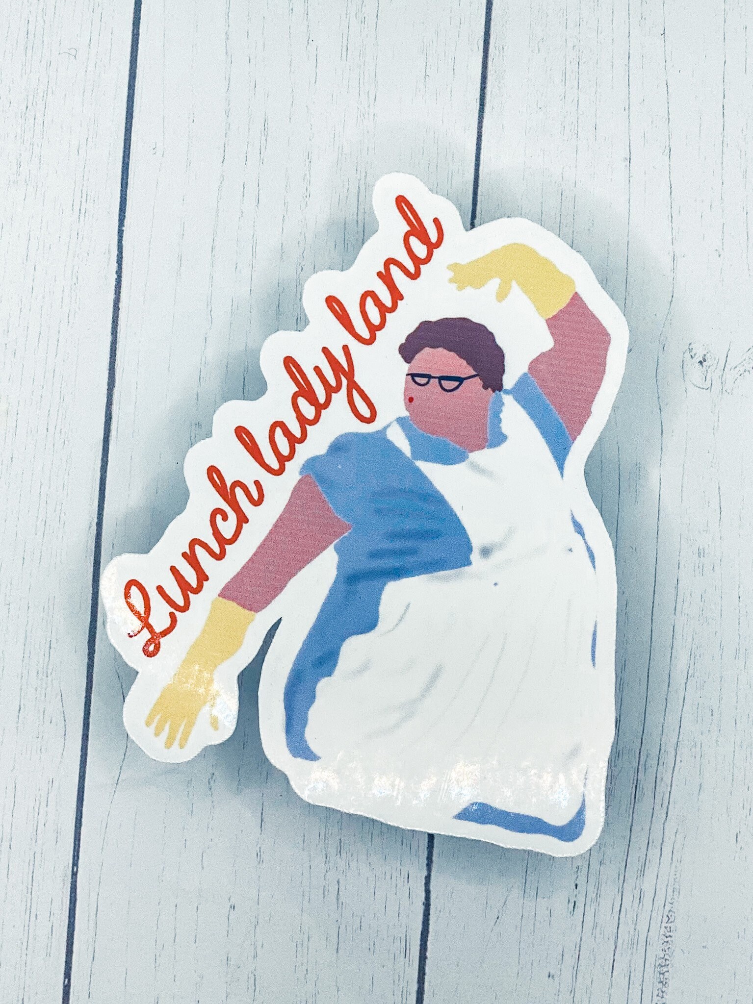 Waterproof Lunch Lady Land Sticker Classic Saturday Night - Etsy