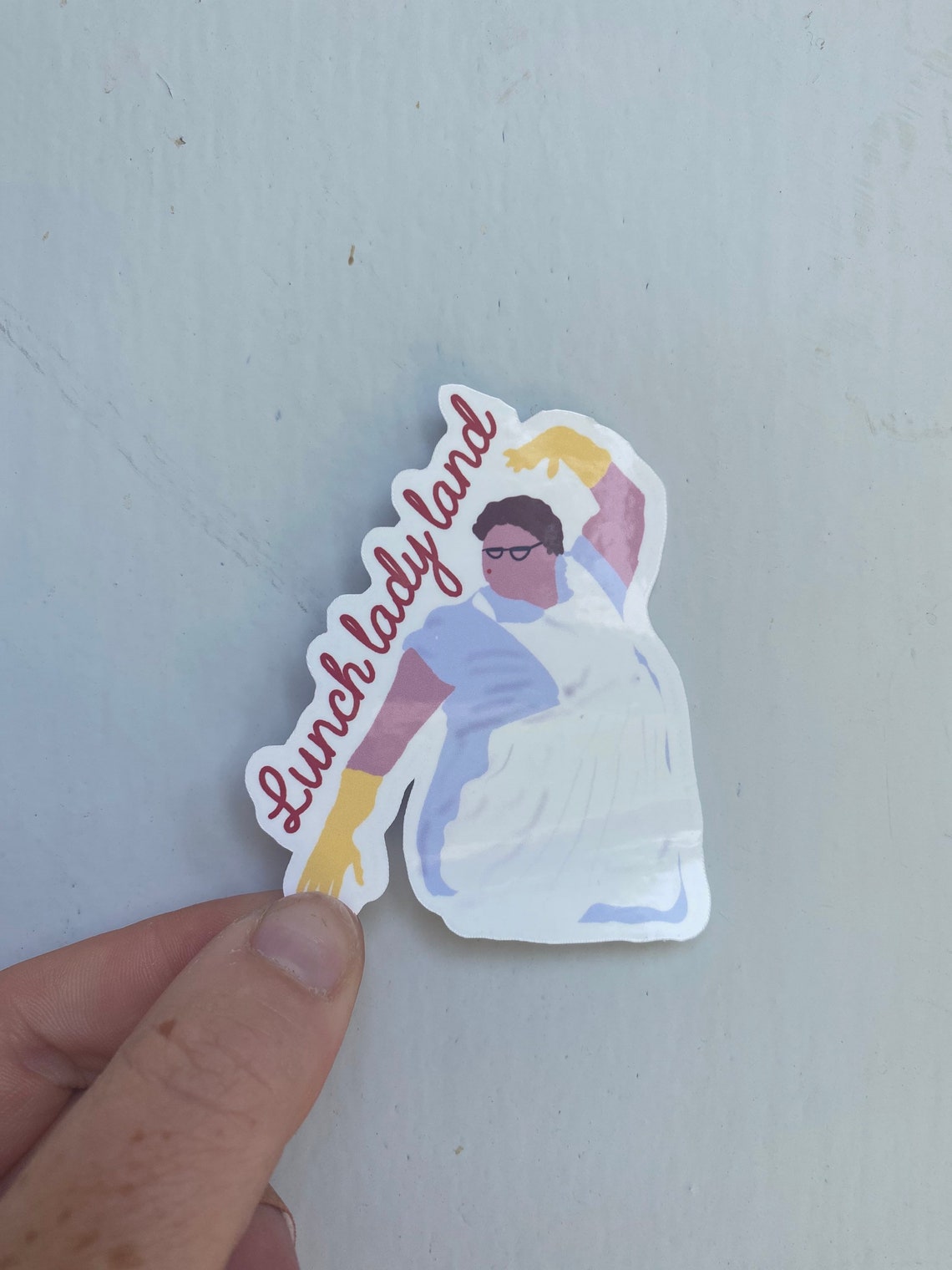 Waterproof Lunch Lady Land Sticker Classic Saturday Night - Etsy