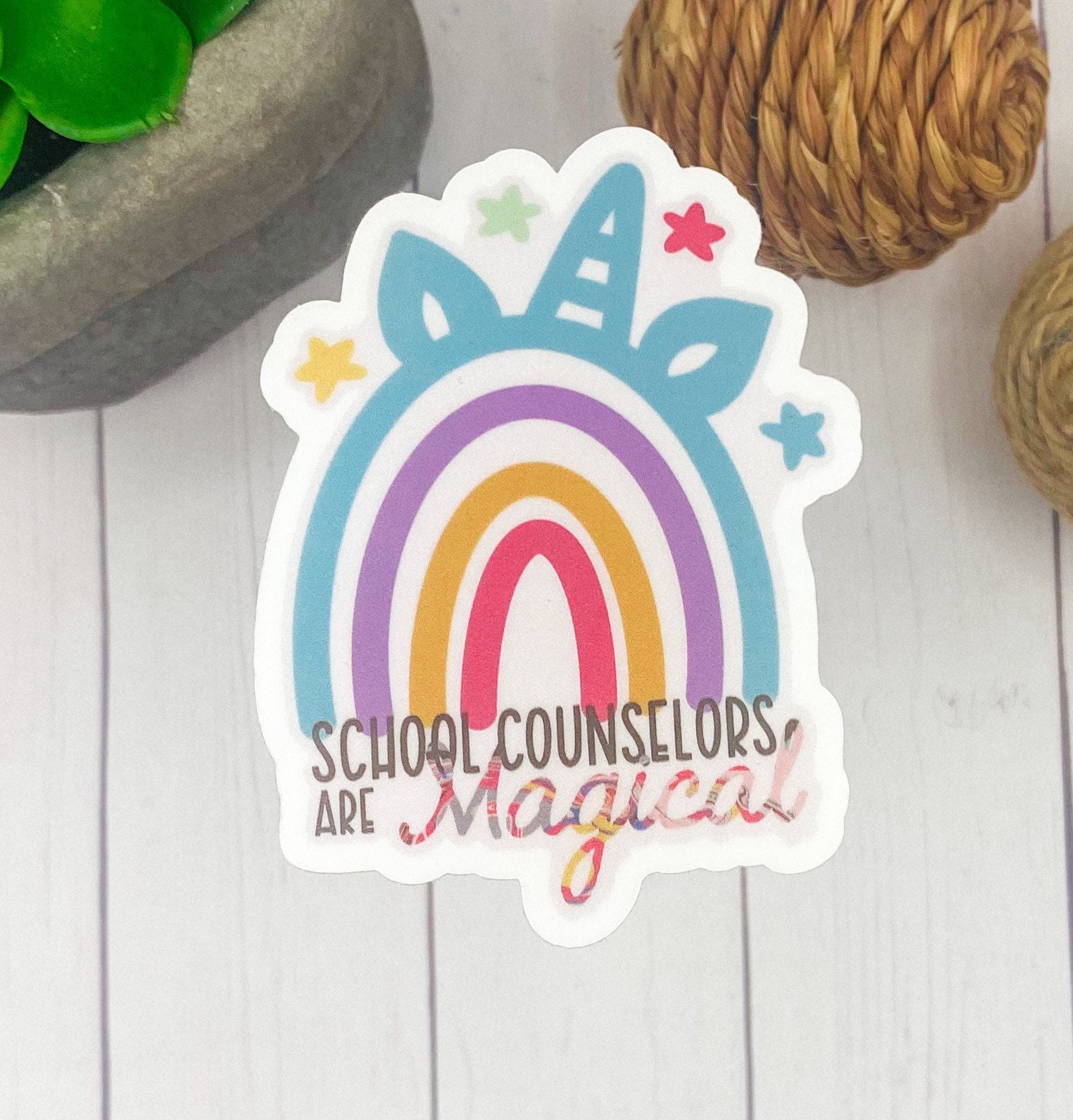 School Counselor Sticker Waterproof School Counselor Sticker - Etsy