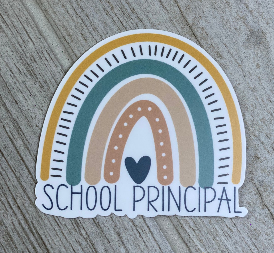 Waterproof School Principal Sticker, Principal Educator Appreciation ...