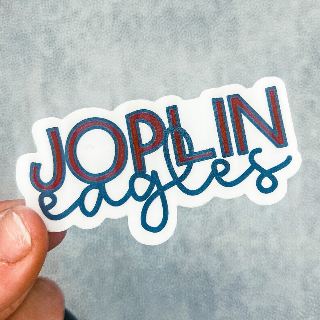 Joplin Eagles Sticker, School Spirit Sticker, Joplin MO, Joplin High ...