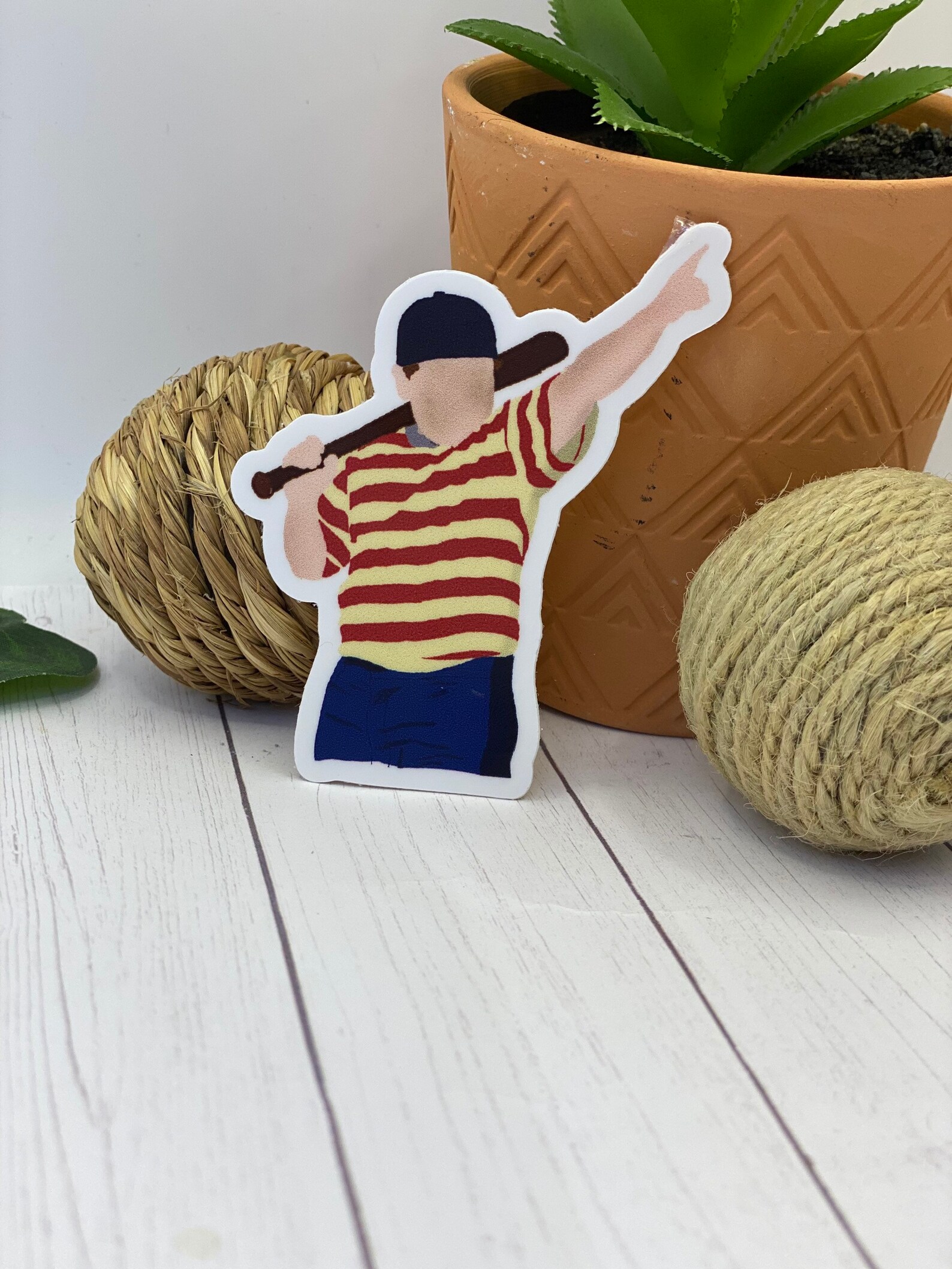 Waterproof Sandlot Sticker the Great Bambino Sticker Play - Etsy UK