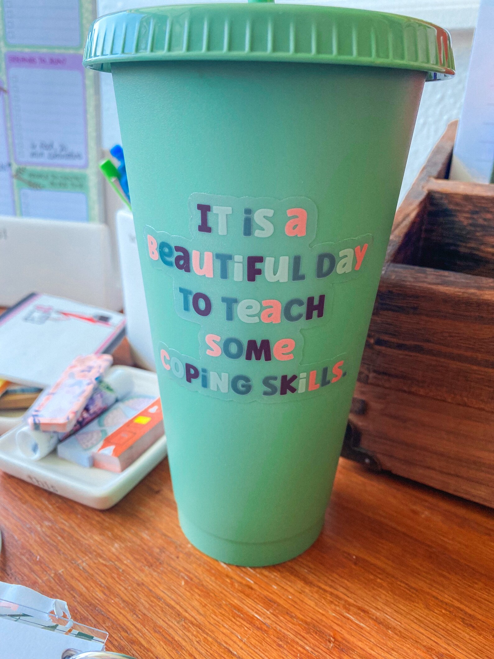 Waterproof Counselor Sticker School Counselor Coping Skills - Etsy