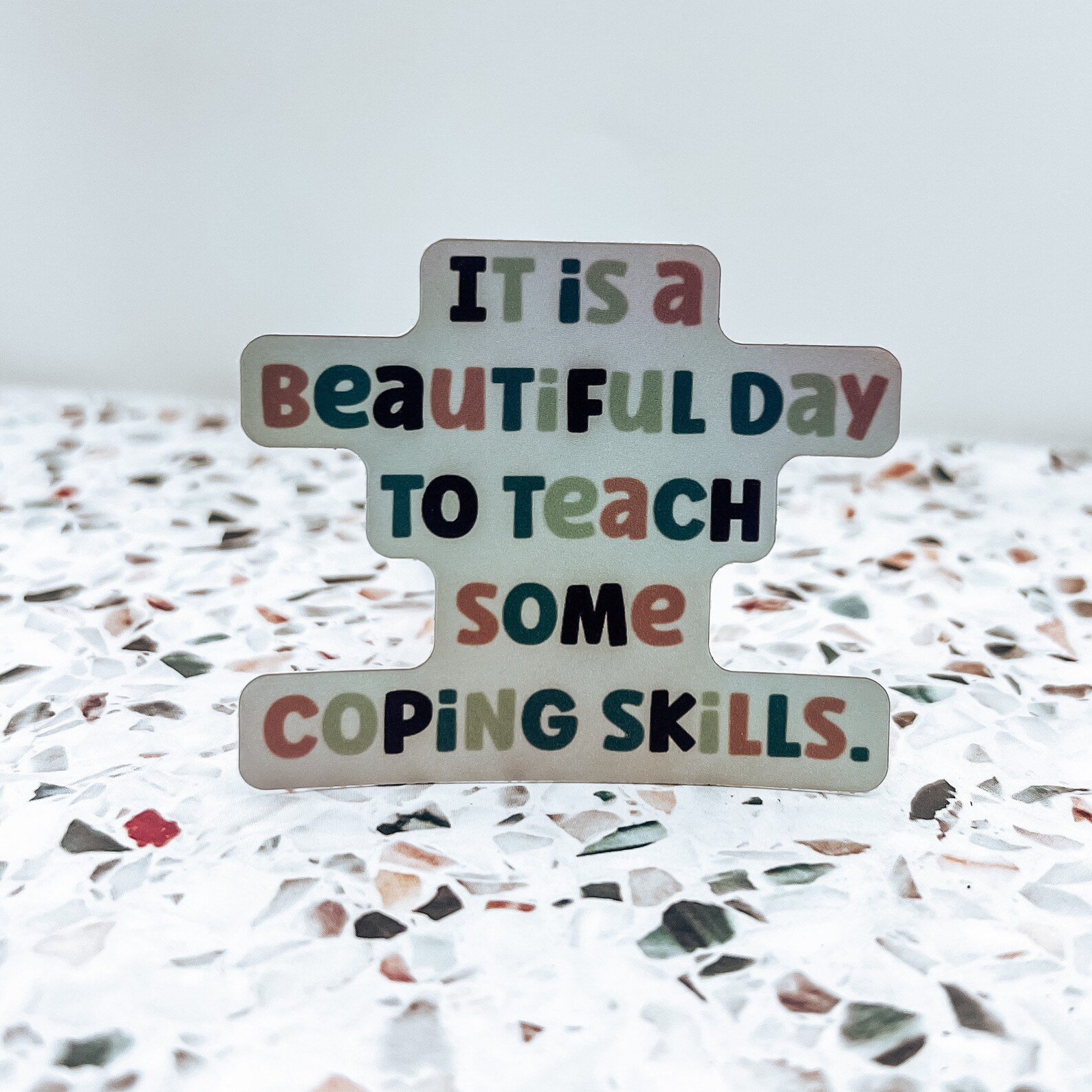 Waterproof Counselor Sticker School Counselor Coping Skills - Etsy