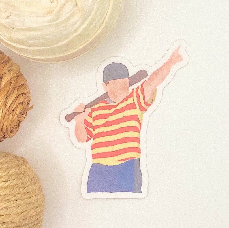 Waterproof Sandlot Sticker the Great Bambino Sticker Play - Etsy UK