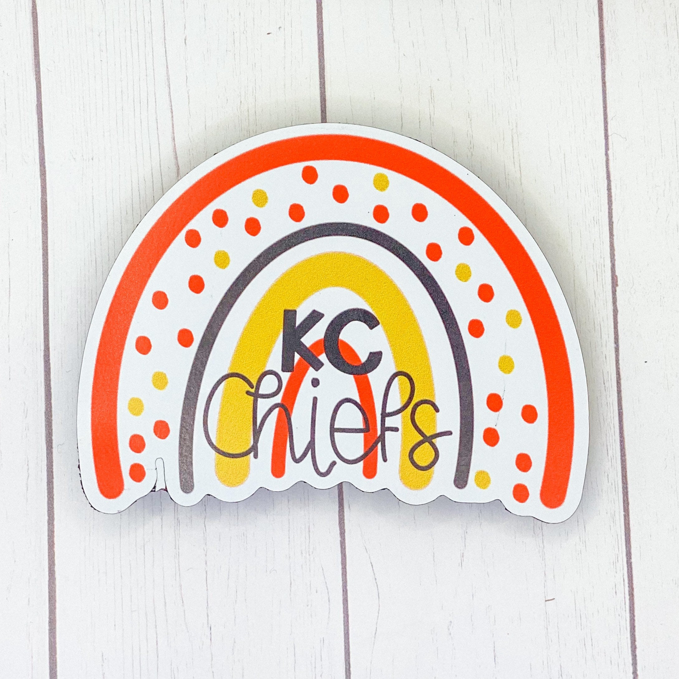 KC Chiefs Magnet, Chiefs Football Magnet, Kansas City Chiefs, Kcmo, Kc ...