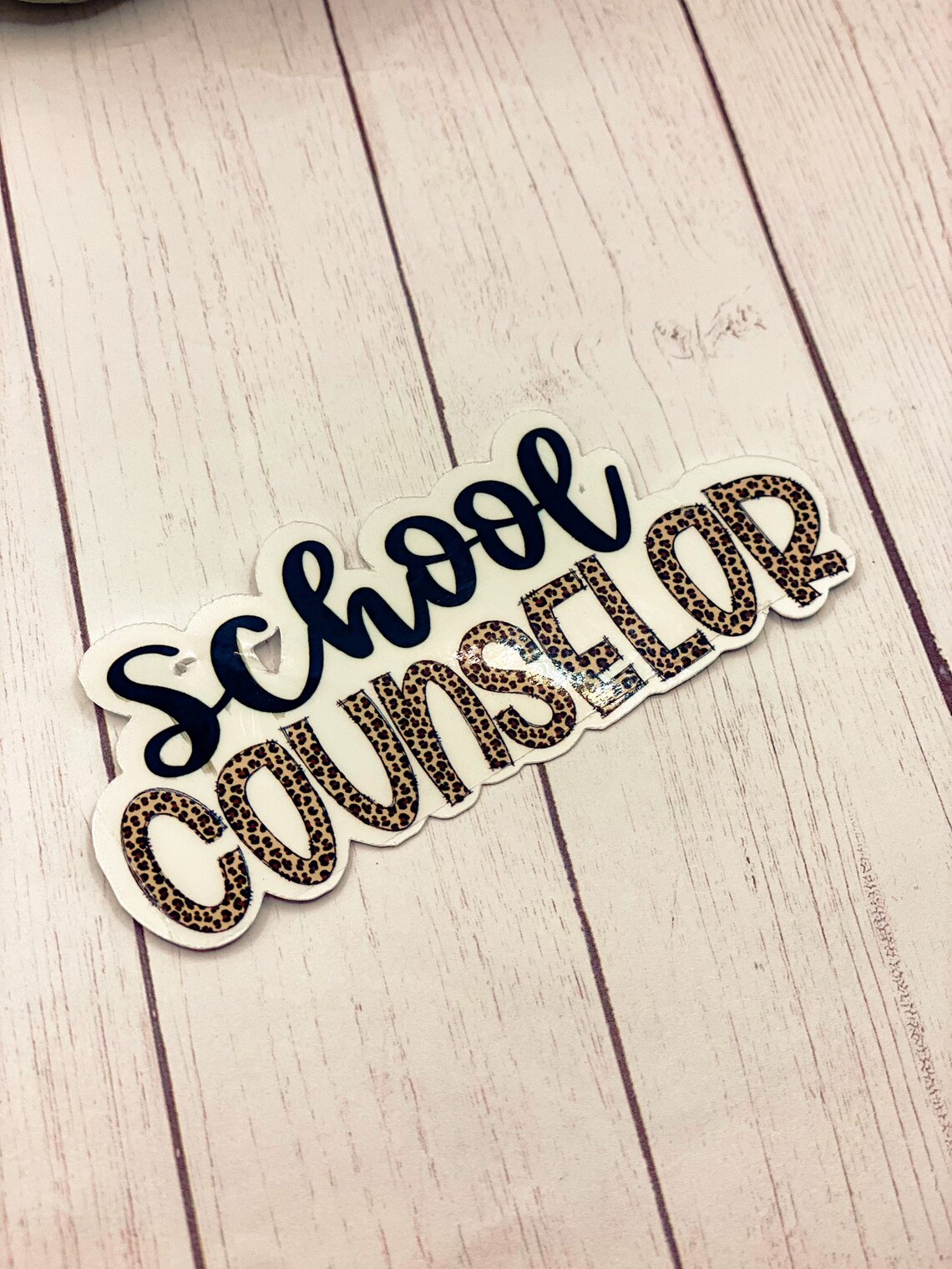 Waterproof School Counselor Sticker, Appreciation Coffee Sticker ...