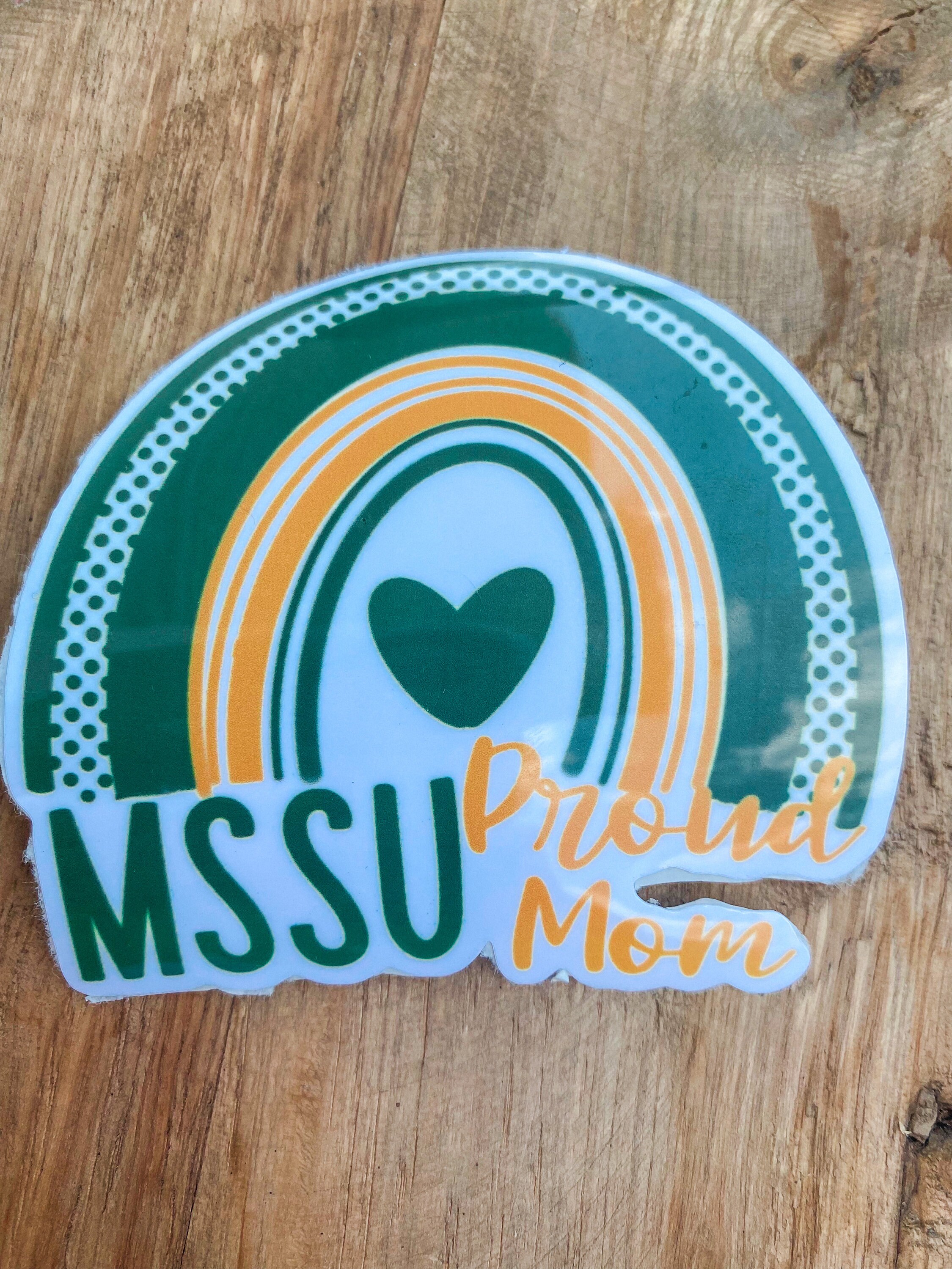 MSSU Missouri Southern State University Rainbow School Spirit Sticker ...
