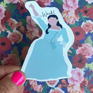 Waterproof Hamilton Eliza Sticker, Eliza Hamilton, Alexander Hamilton ...