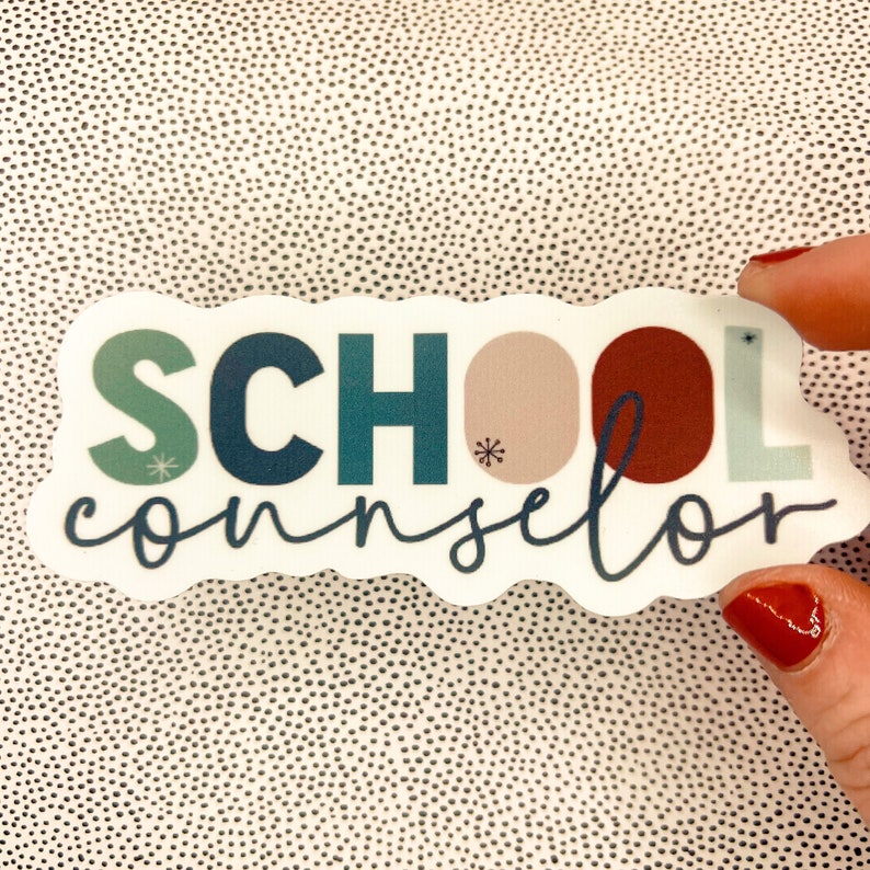 Waterproof Counselor Sticker, School Counselor, Coping Skills Sticker ...