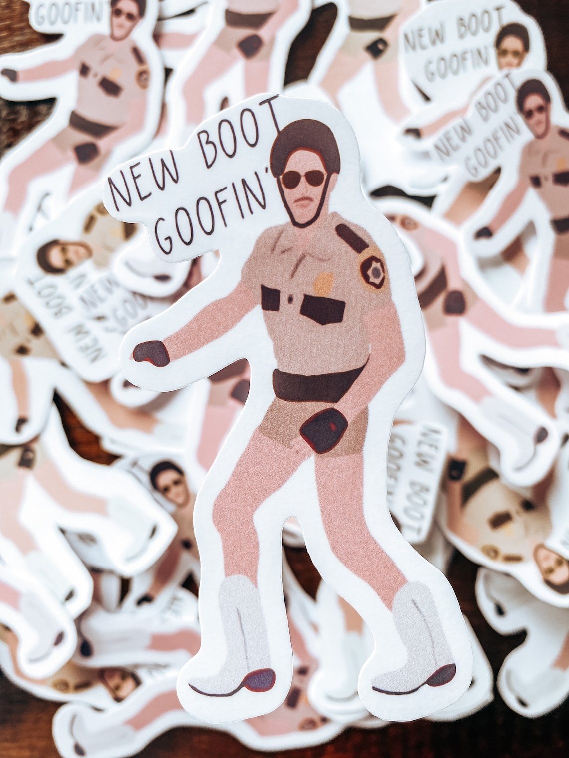 Waterproof Reno 911 Sticker New Boot Goofin Lieutenant Jim | Etsy