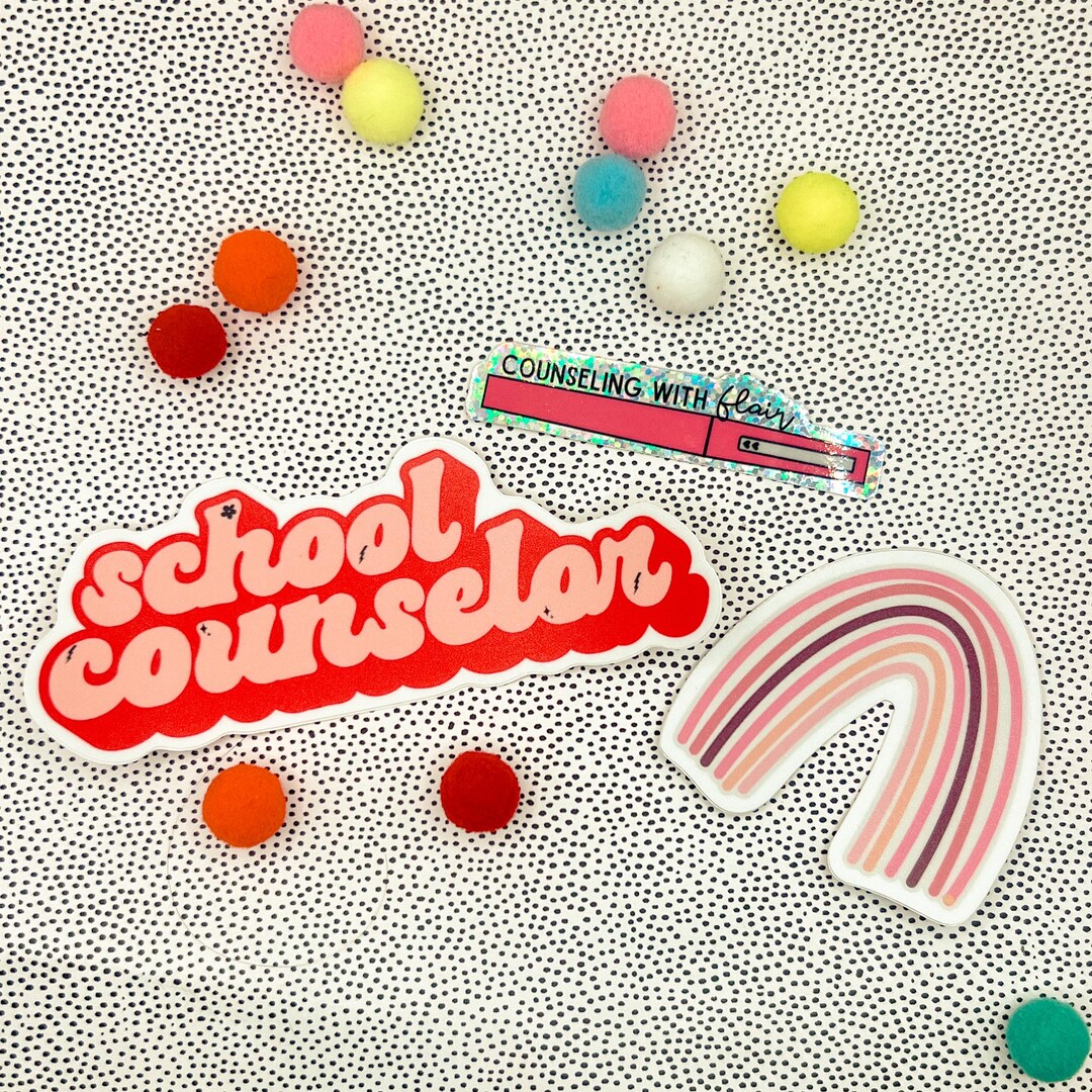 Waterproof Counseling Sticker, School Counselor Gift, Therapist Gift ...