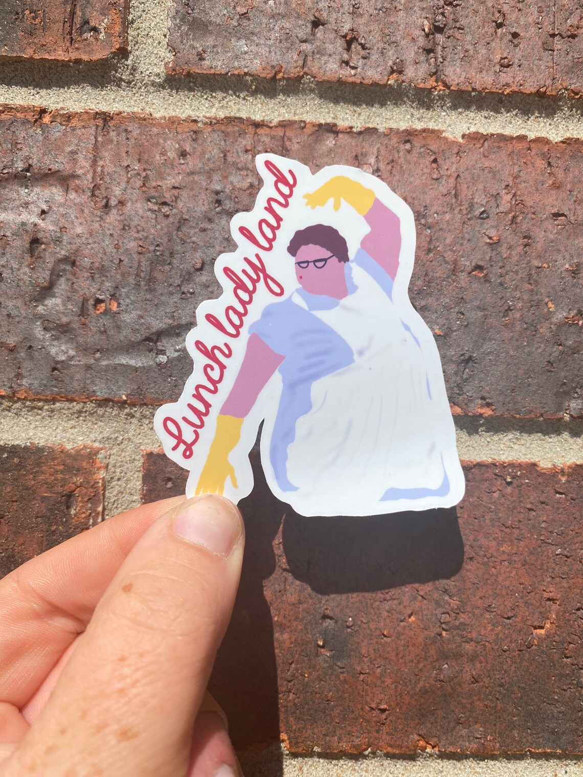 Waterproof Lunch Lady Land Sticker Classic Saturday Night - Etsy