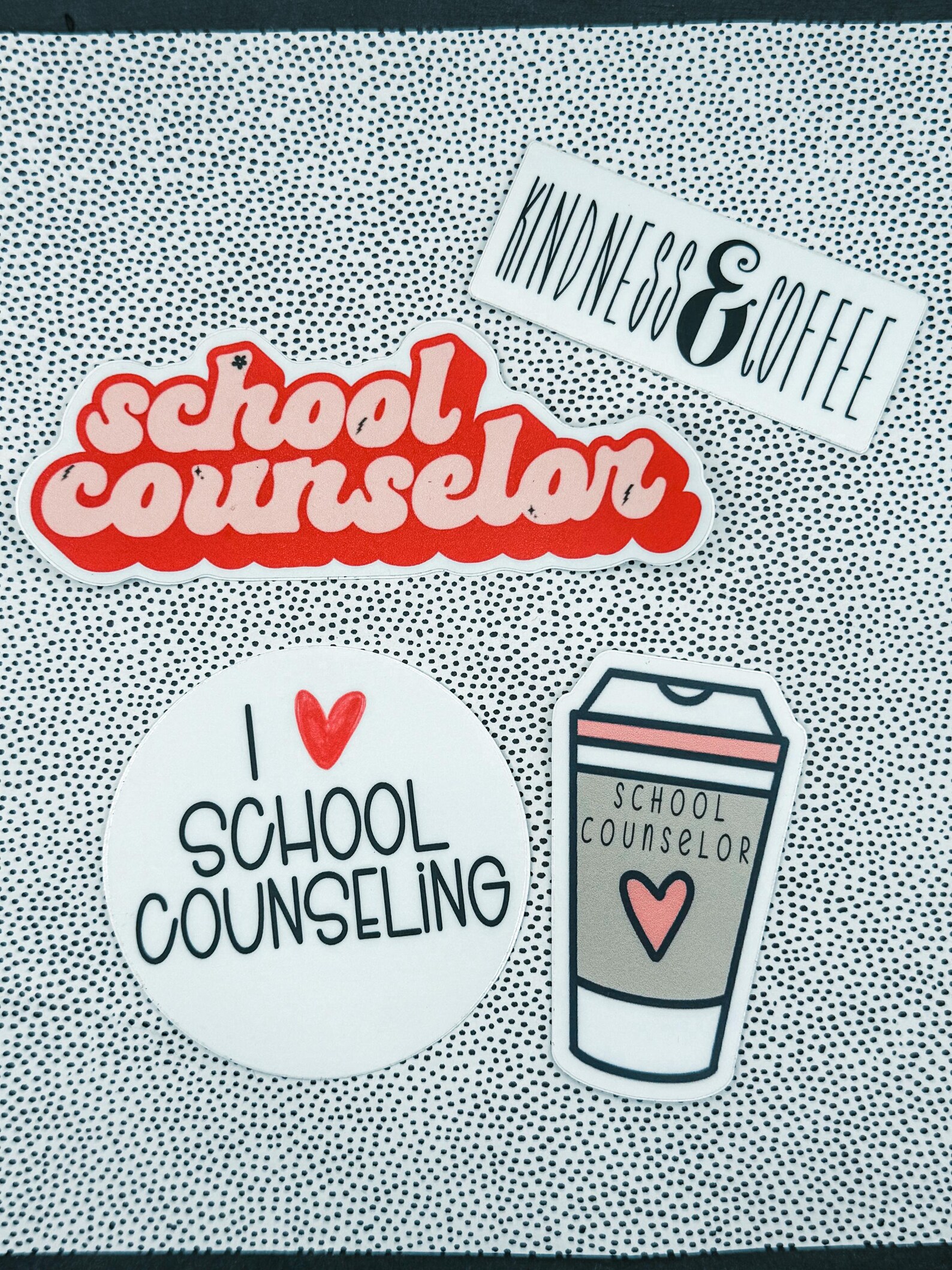 Waterproof Counseling Sticker Pack, School Counselor Gift, Mental ...