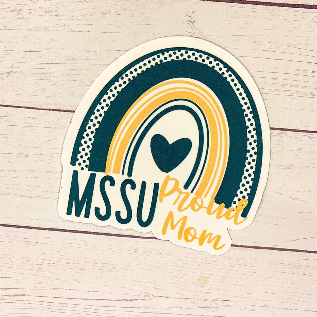 MSSU Missouri Southern State University Rainbow School Spirit Sticker ...
