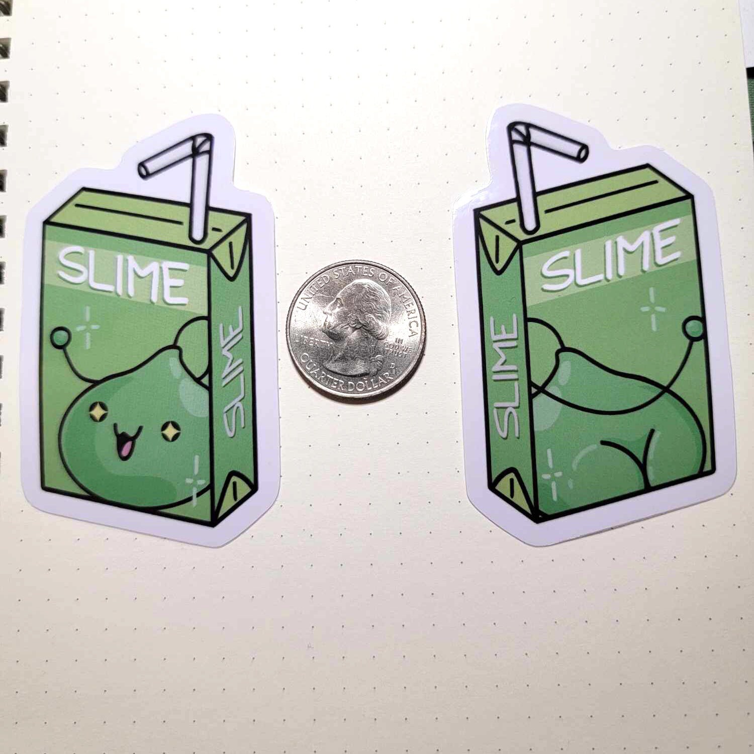 Maplestory MS 3" Double-sided Juice Box Stickers | Laptop, Water Bottle ...