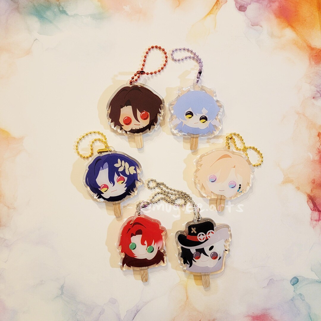 Honkai Star Rail HSR Melted Ice Cream 2" Acrylic Charms - 56 Characters ...