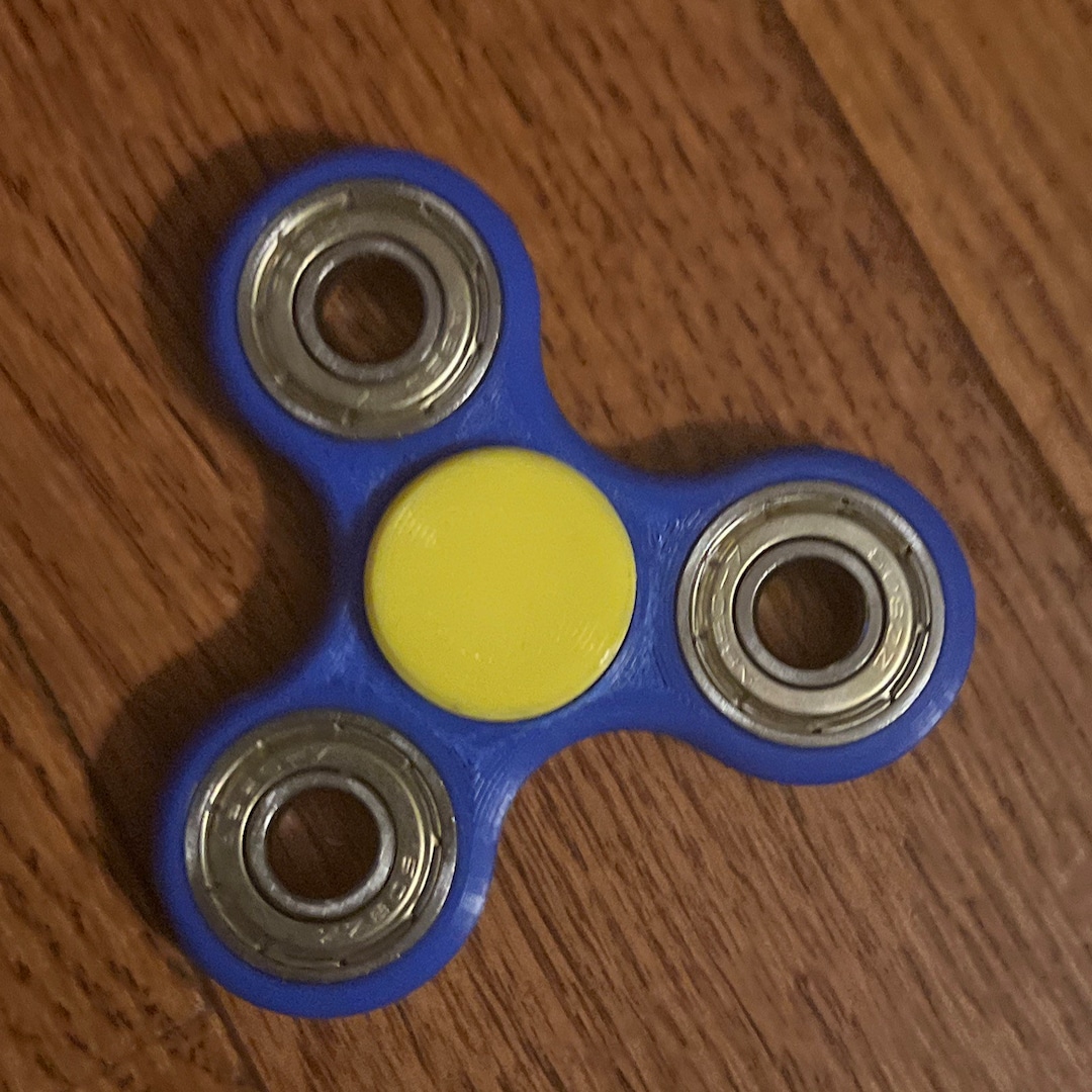 3D Printed Fidget Spinner - Etsy