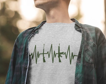 Heart Monitor Shirt - Etsy