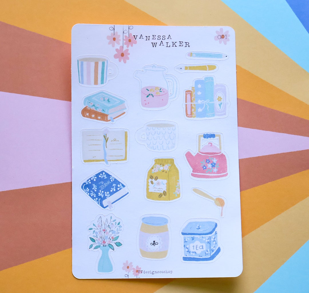 The Good Life Sticker Sheet| Attitrubtes of God Stickers | Cute ...