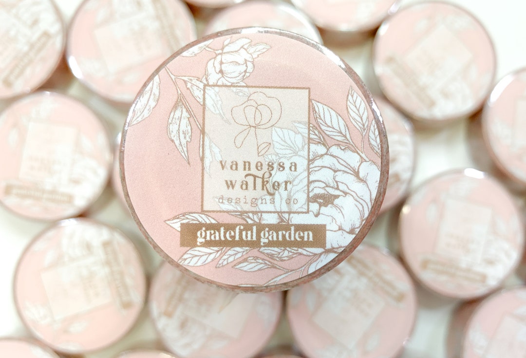 Grateful Garden Floral Washi Tape Bullet Journal Tape Bible Journaling ...