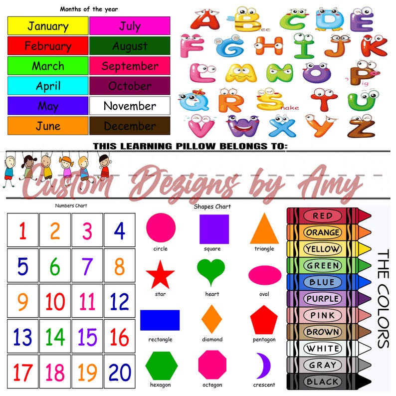 Learning Pillow Sublimation|learning Pillow Png|learning Files - Etsy