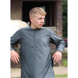 Luxury White Qamis for Men | Handmade Traditional Islamic Clothing ...