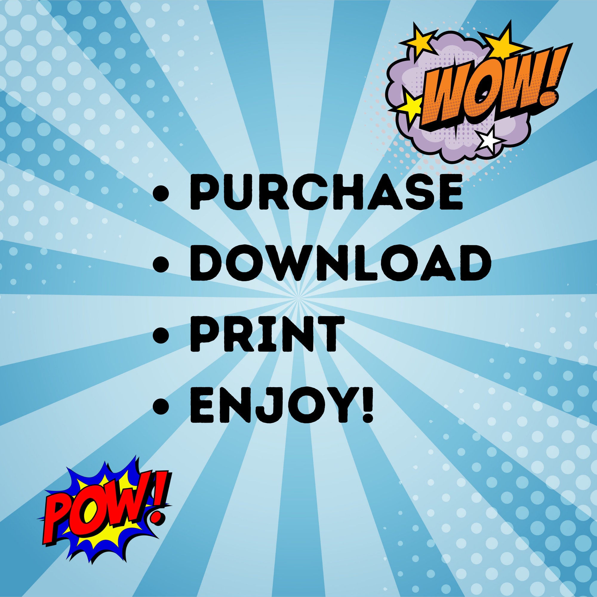 Set of 9 Comic Kids Bookmarks, Super Hero Themed Bookmarks, Digital ...