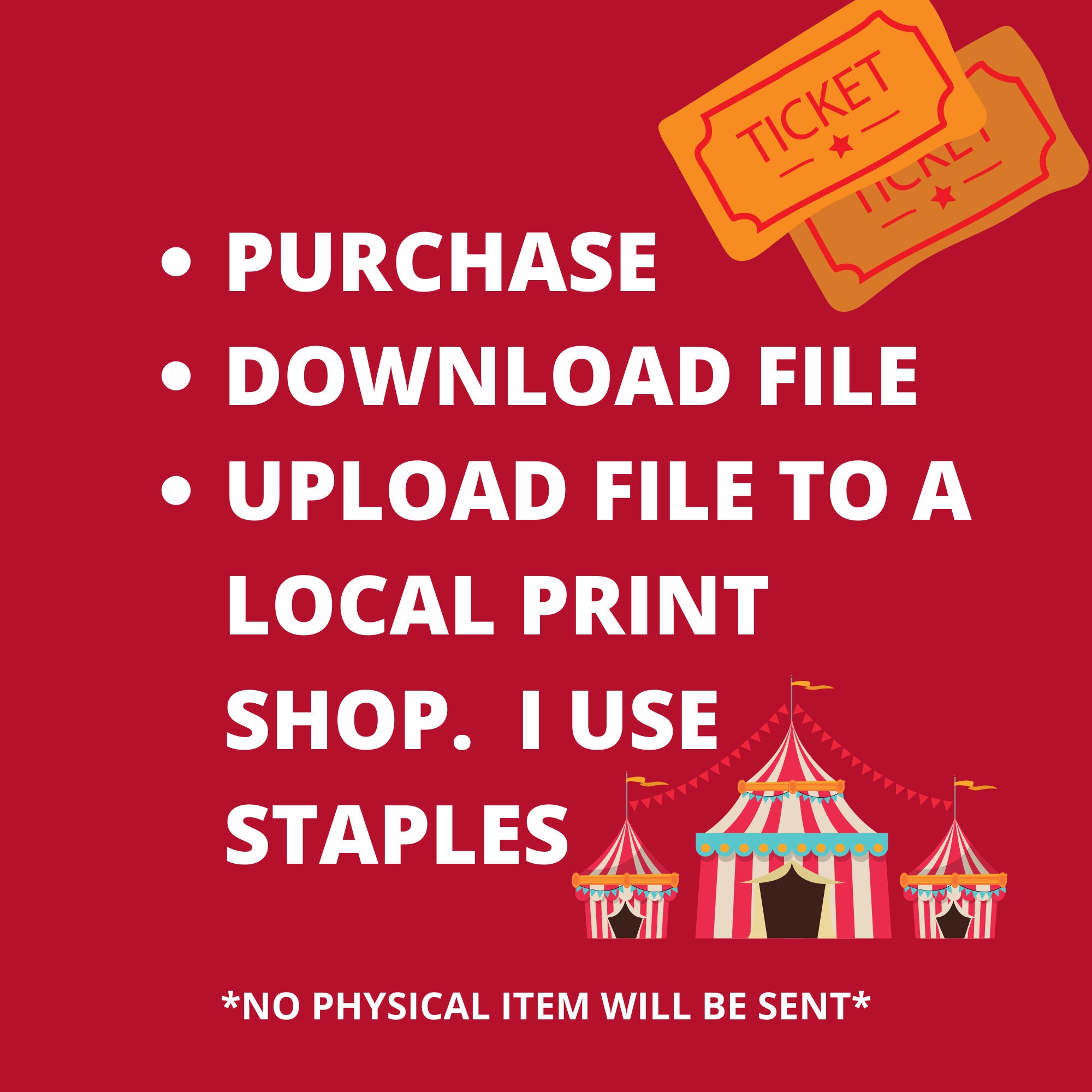 Circus Themed Digital Coloring Poster for Kids, Printable Circus ...