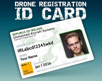 Pilot Id Card - Etsy