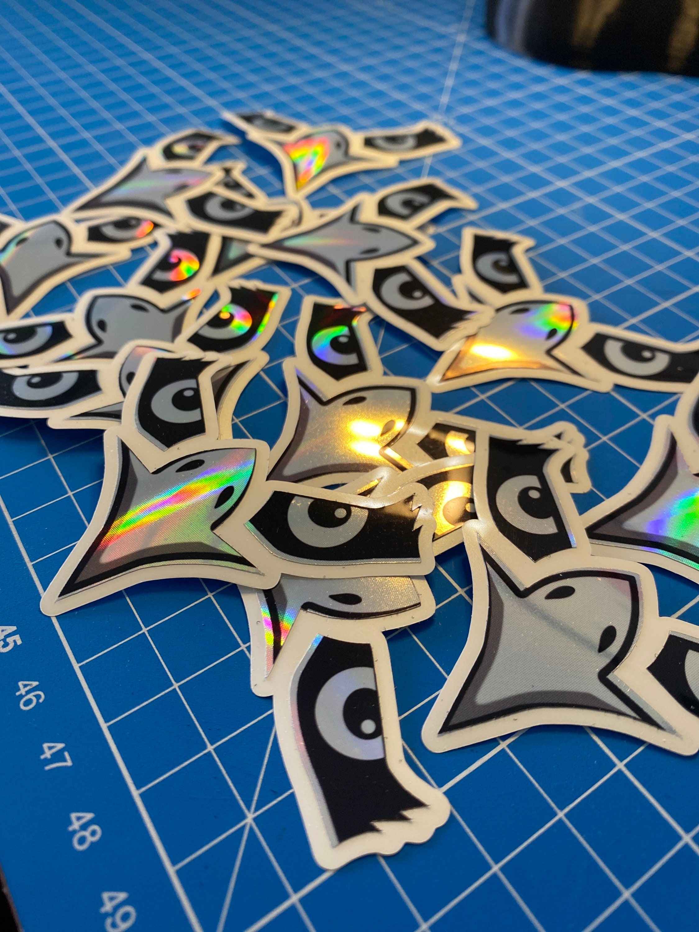 Eagle Eyes Holographic Sticker, Gift for Drone Pilots, MacBook Decal ...