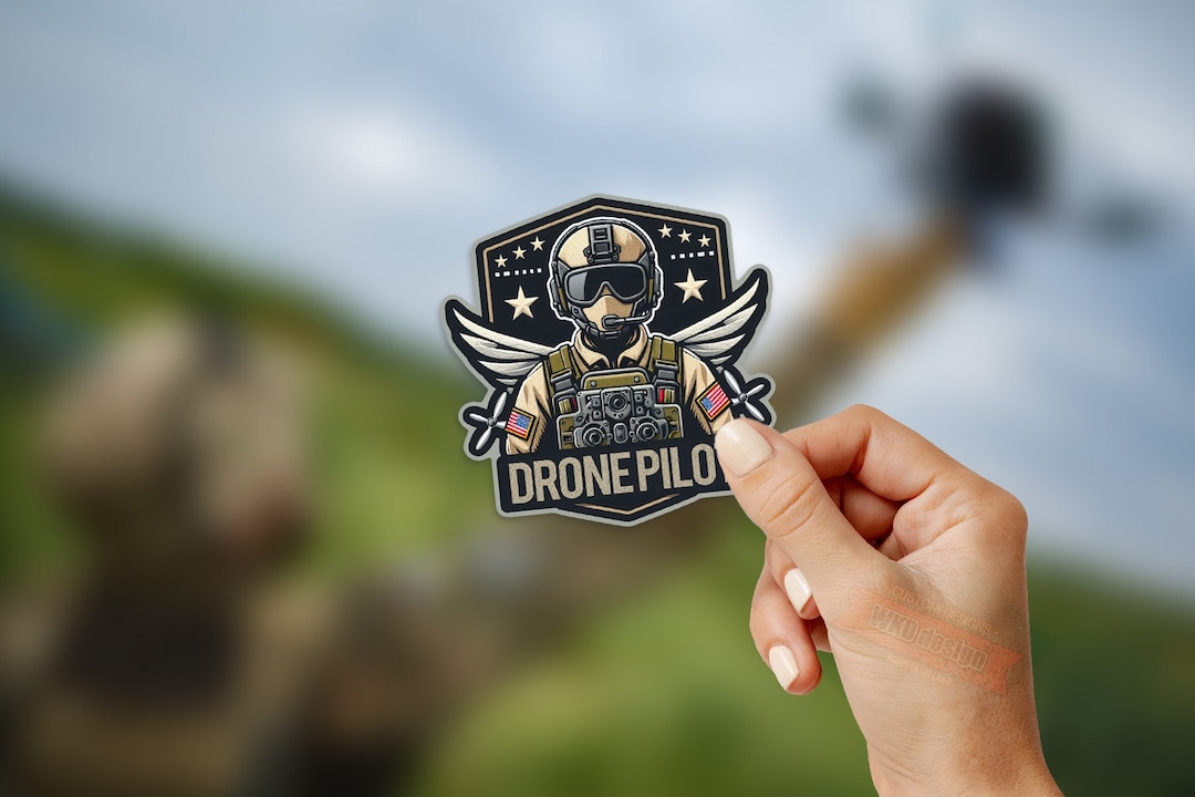 Drone Pilot Sticker, Gift for Drone Pilots, MacBook Decal, Birthday ...