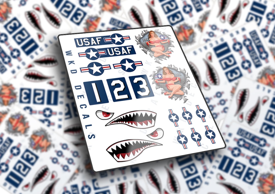 Drone USAF Decal Pack - United States of America Air Force PACK ...